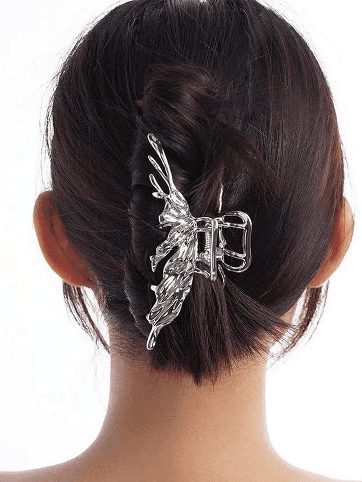 Liquid Metal Butterfly Claw Clip – AnotherChill