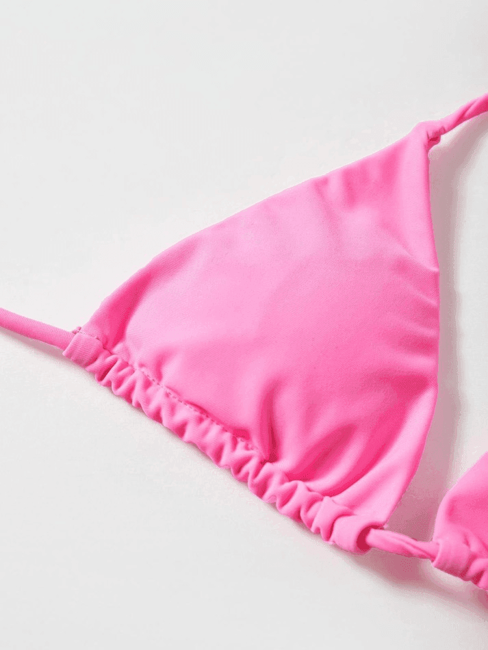 Micro Halter Triangle Bikini Set – AnotherChill