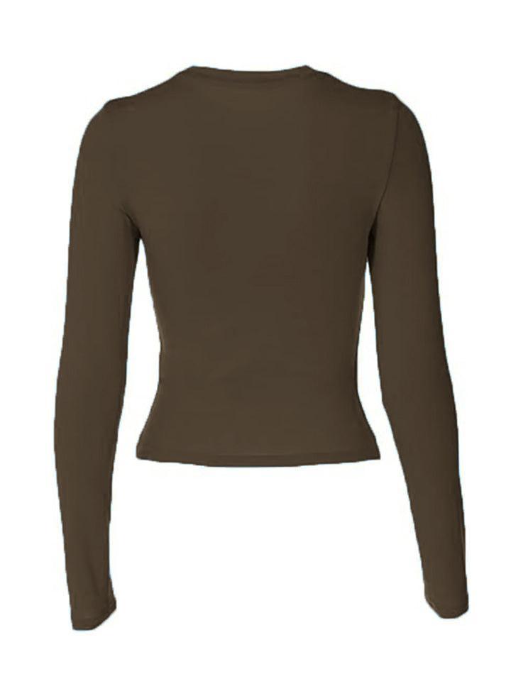 Solid Color Long Sleeve Top – AnotherChill