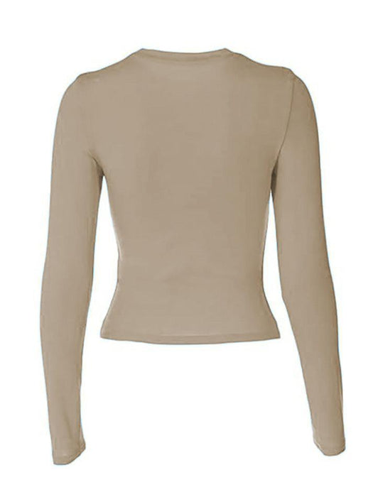 Solid Color Long Sleeve Top – AnotherChill