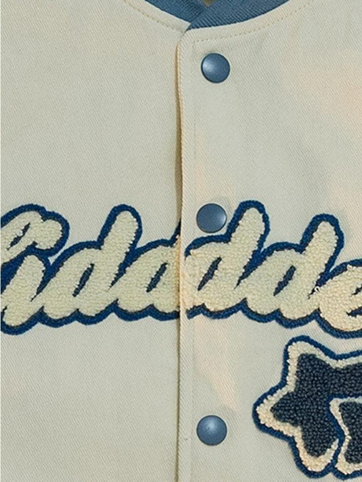 Vintage Embroidery Varsity Jacket – AnotherChill