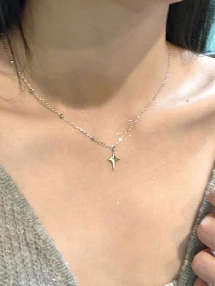 Star Pendant Asymmetric Design Necklace – AnotherChill